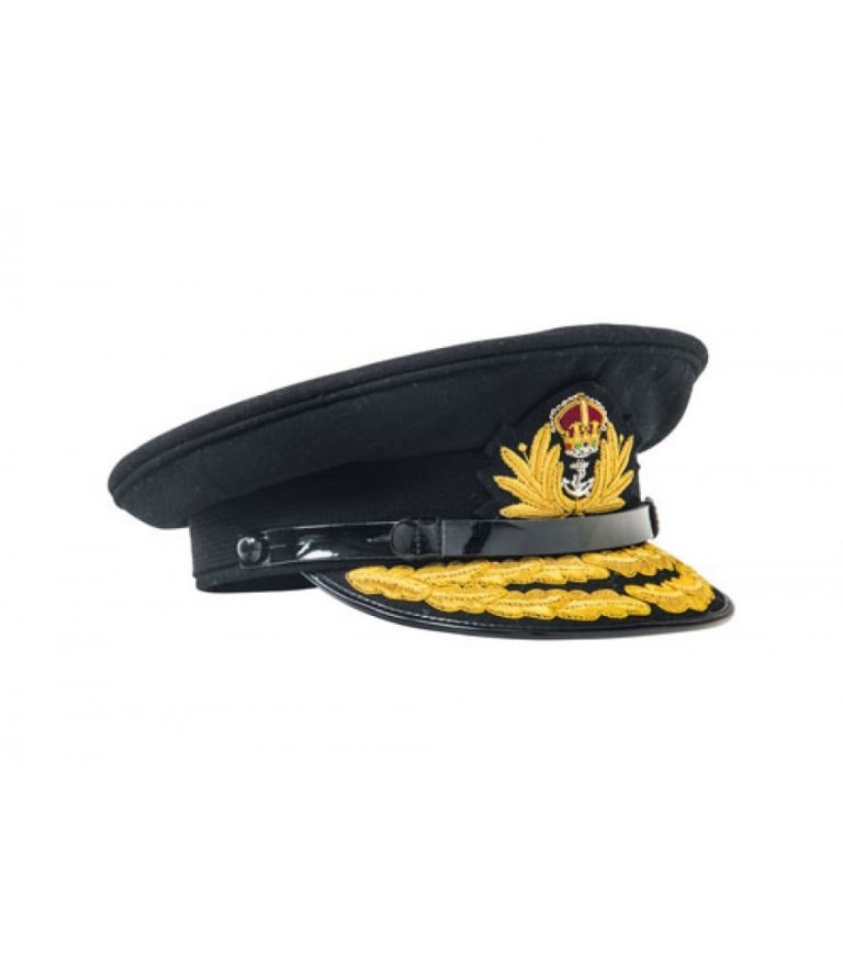 WW1 WW2 British Royal Navy Admirals cap – The History Bunker Ltd