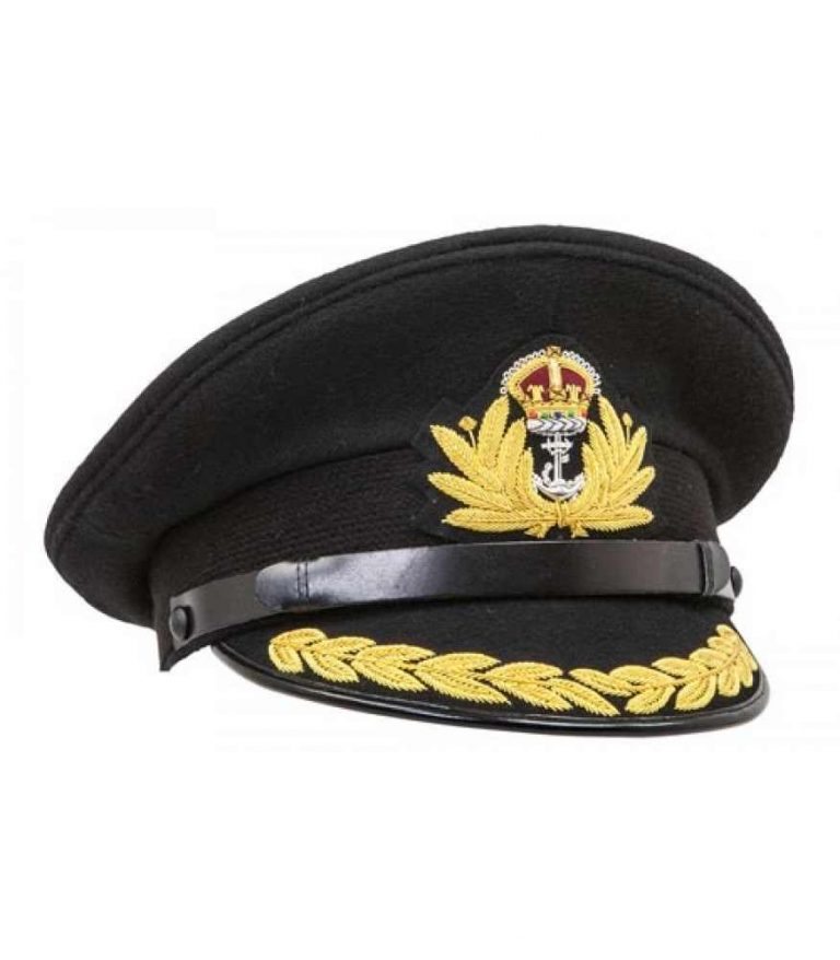 WW1 WW2 Royal Navy Commanders peaked cap – The History Bunker Ltd